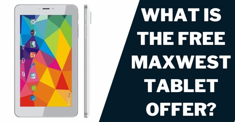 Free Maxwest Tablet Government: How to Get & Nitro 8 Review