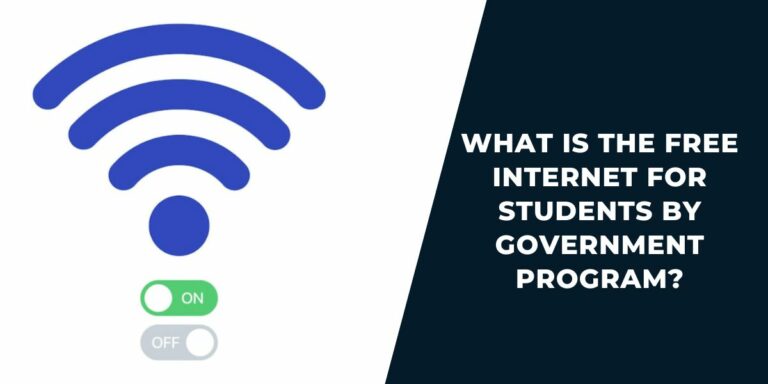 Free Internet for Students by Government: How, Provider 2024